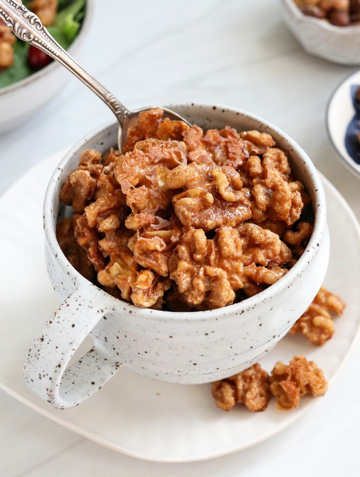 Maple Candied Walnuts - Detoxinista