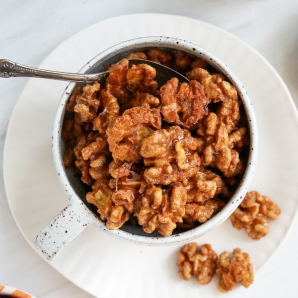 Maple Candied Walnuts - Detoxinista