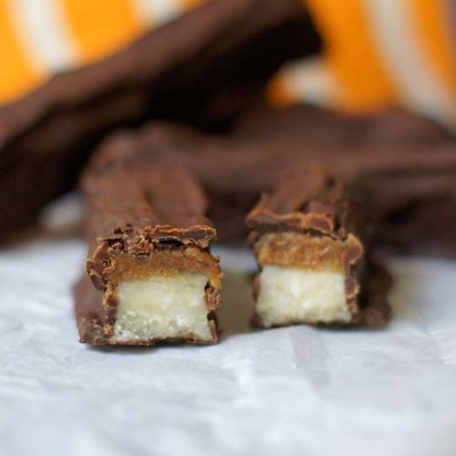 No-Bake Twix Bars - Detoxinista