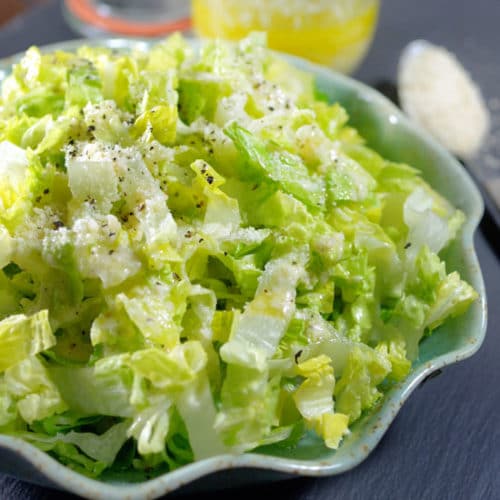 Quick Garlic Pecorino Dressing - Detoxinista