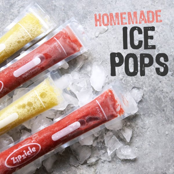 Homemade Ice Pops - Detoxinista