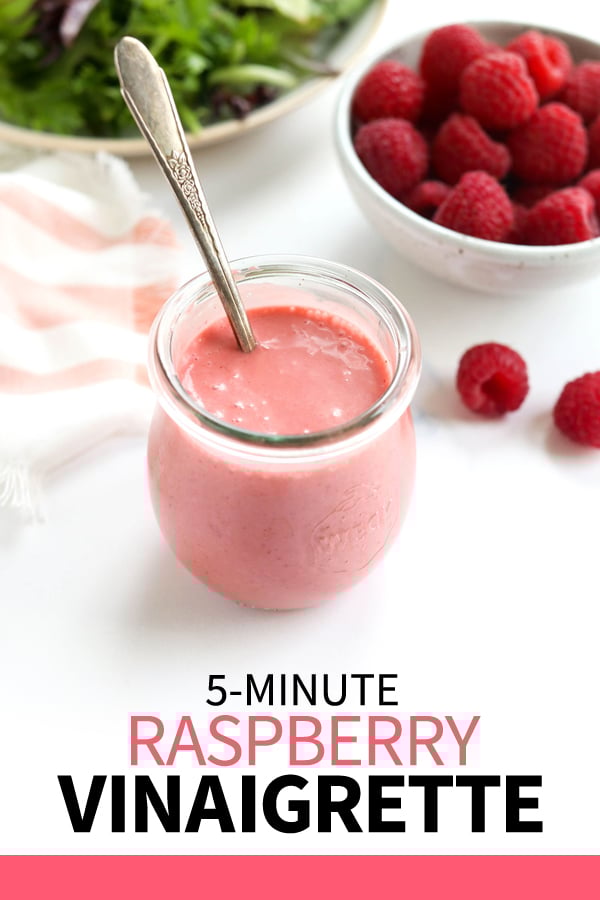Raspberry Vinaigrette - Detoxinista