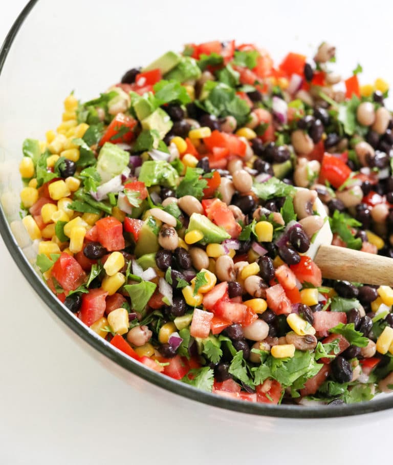 Cowboy Caviar (Easy Bean Salad) - Detoxinista
