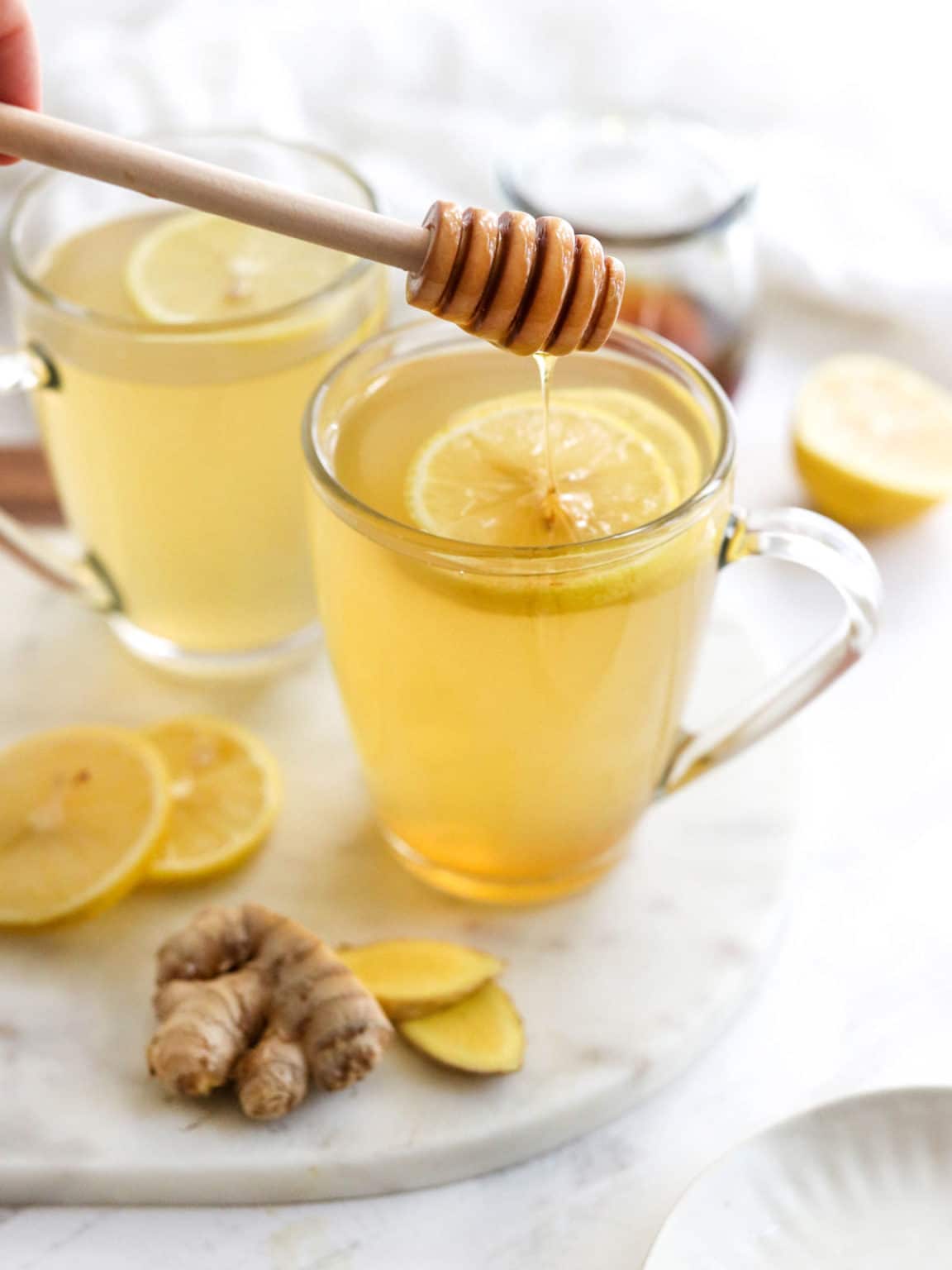 Fresh Ginger Tea - Detoxinista