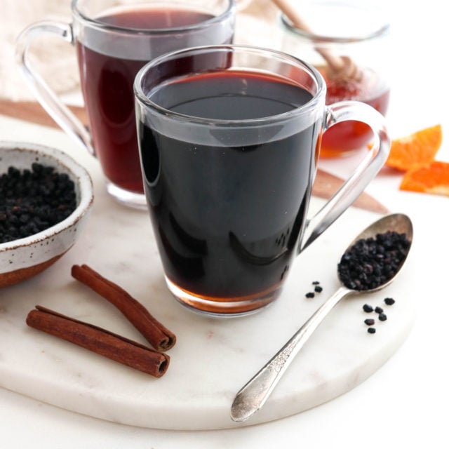 Elderberry Tea - Detoxinista