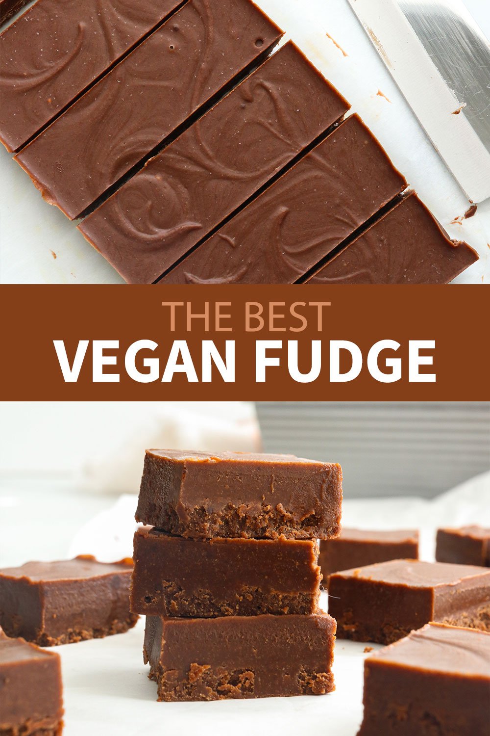 Freezer Vegan Fudge - Detoxinista