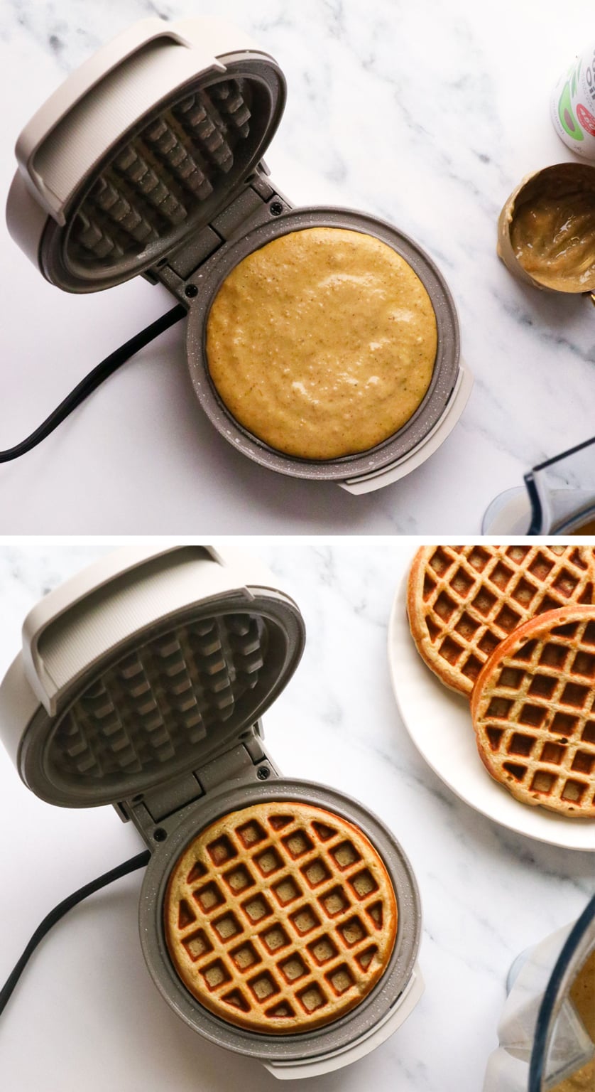 Easy Protein Waffles (That Taste Good!) - Detoxinista