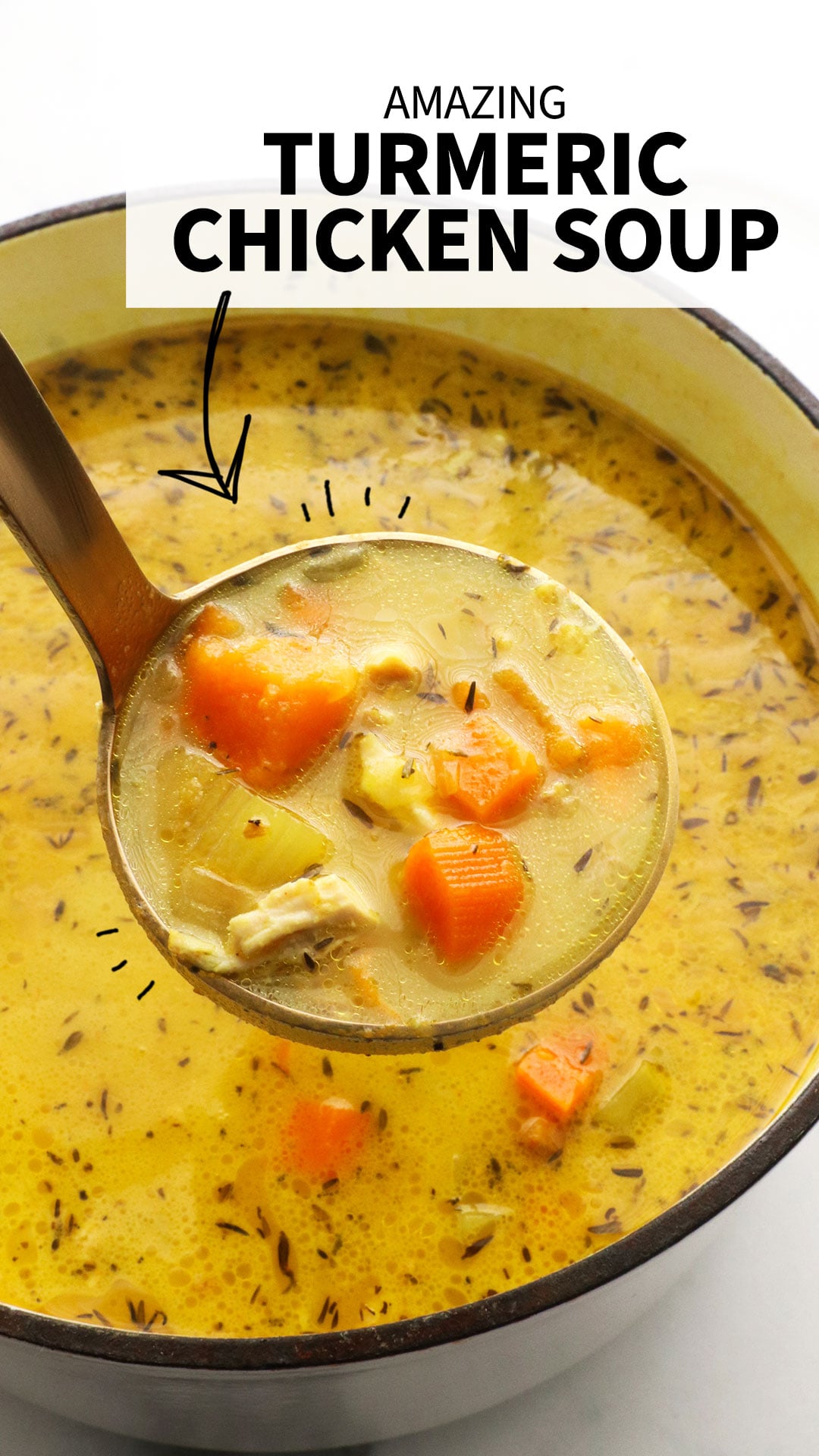 Turmeric Chicken Soup - Detoxinista