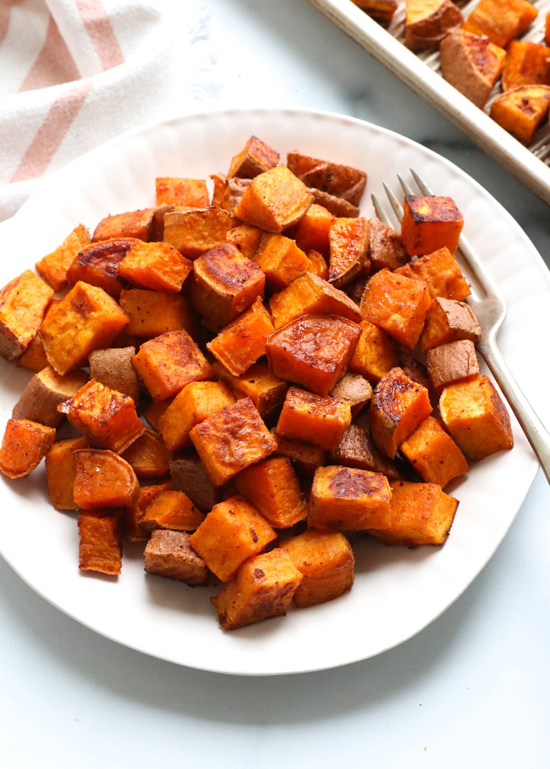 Roasted Sweet Potatoes (Best Seasoning!) - Detoxinista