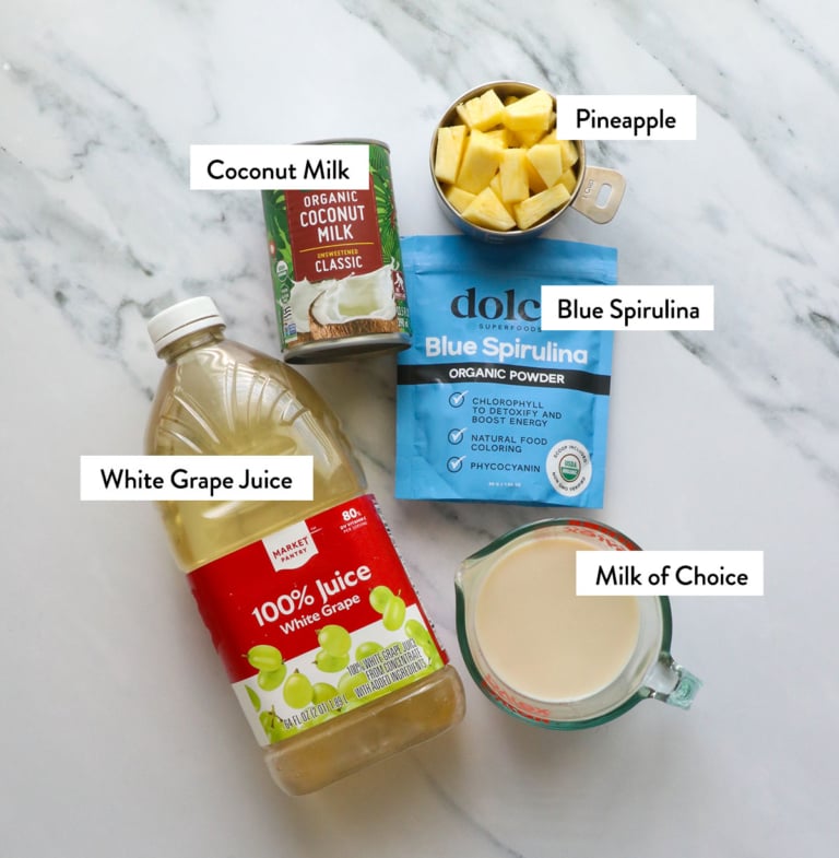 Blue Milk Recipe (Star Wars Inspired!) - Detoxinista