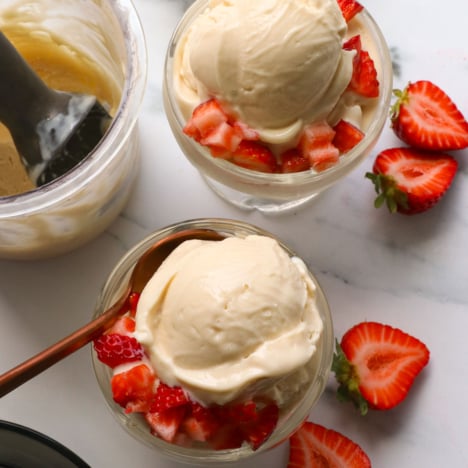 High-Protein Greek Yogurt Ice Cream - Detoxinista